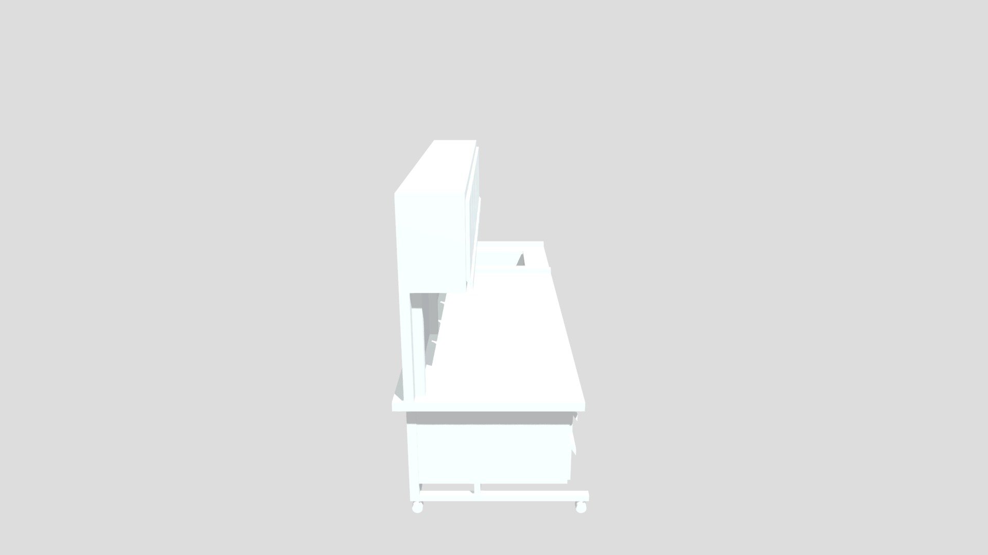 Lab Desk - 3D model by ggalex [87633c9] - Sketchfab