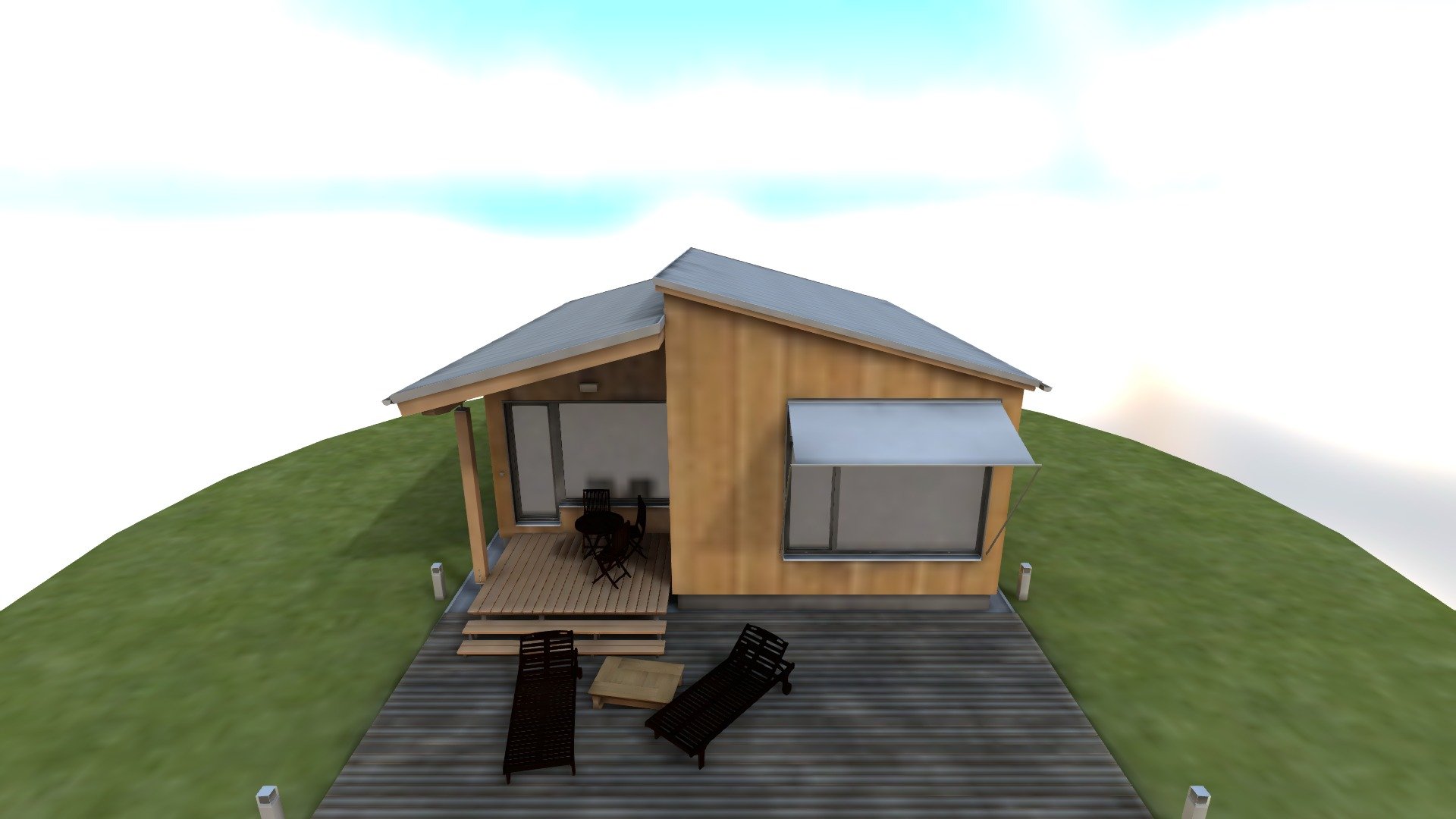 karbac_chata_2 - 3D model by prodejdveri.cz [87640b6] - Sketchfab