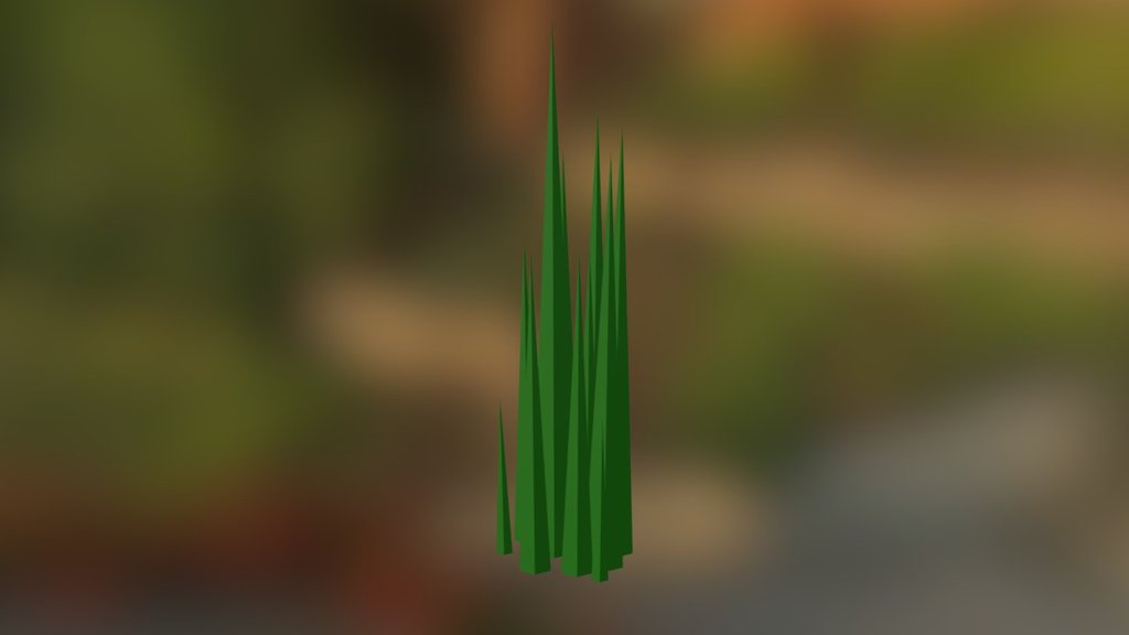 Grass_Cluster - 3D model by Heidi Sørlie Nygård (@Mini_M0nst3r ...