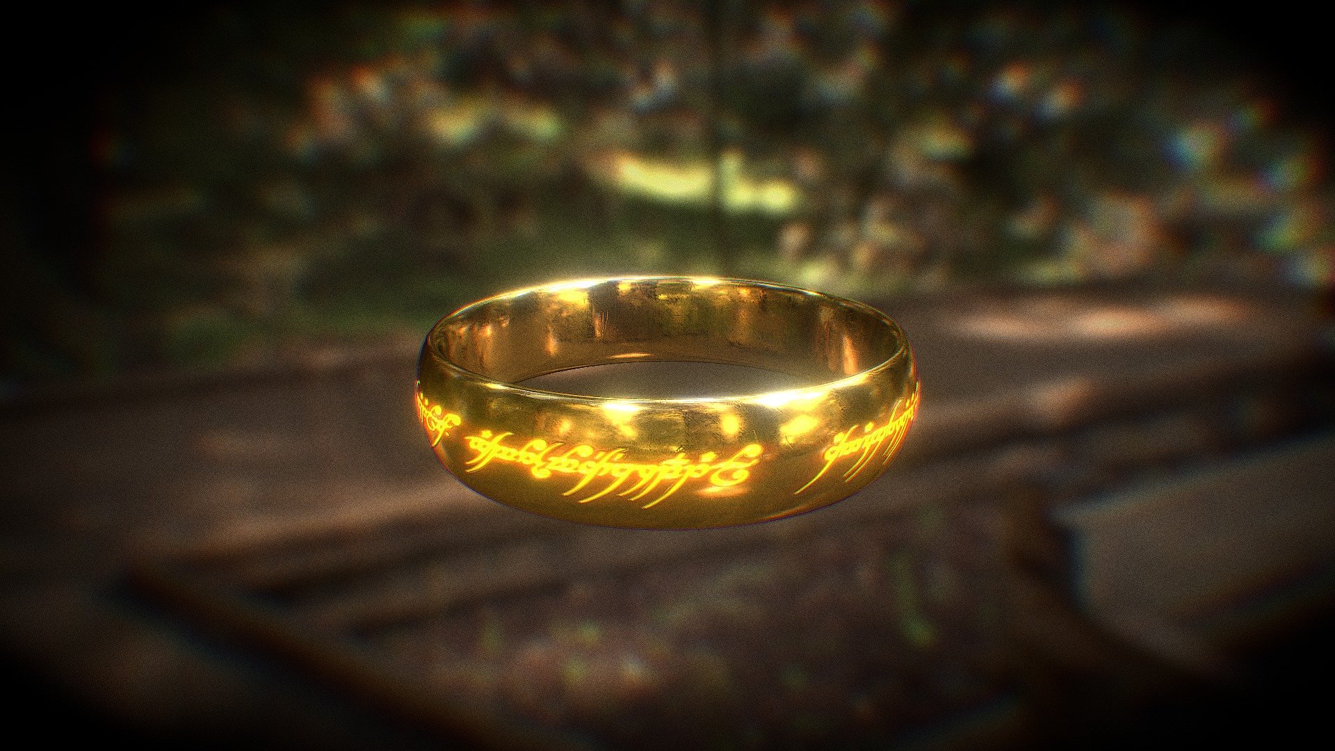 one ring - 3D model by not_really (@notreal) [876a155] - Sketchfab