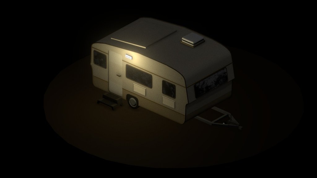 Caravan - 3D model by Tom Kitchen (@tomkitchen) [876d080] - Sketchfab