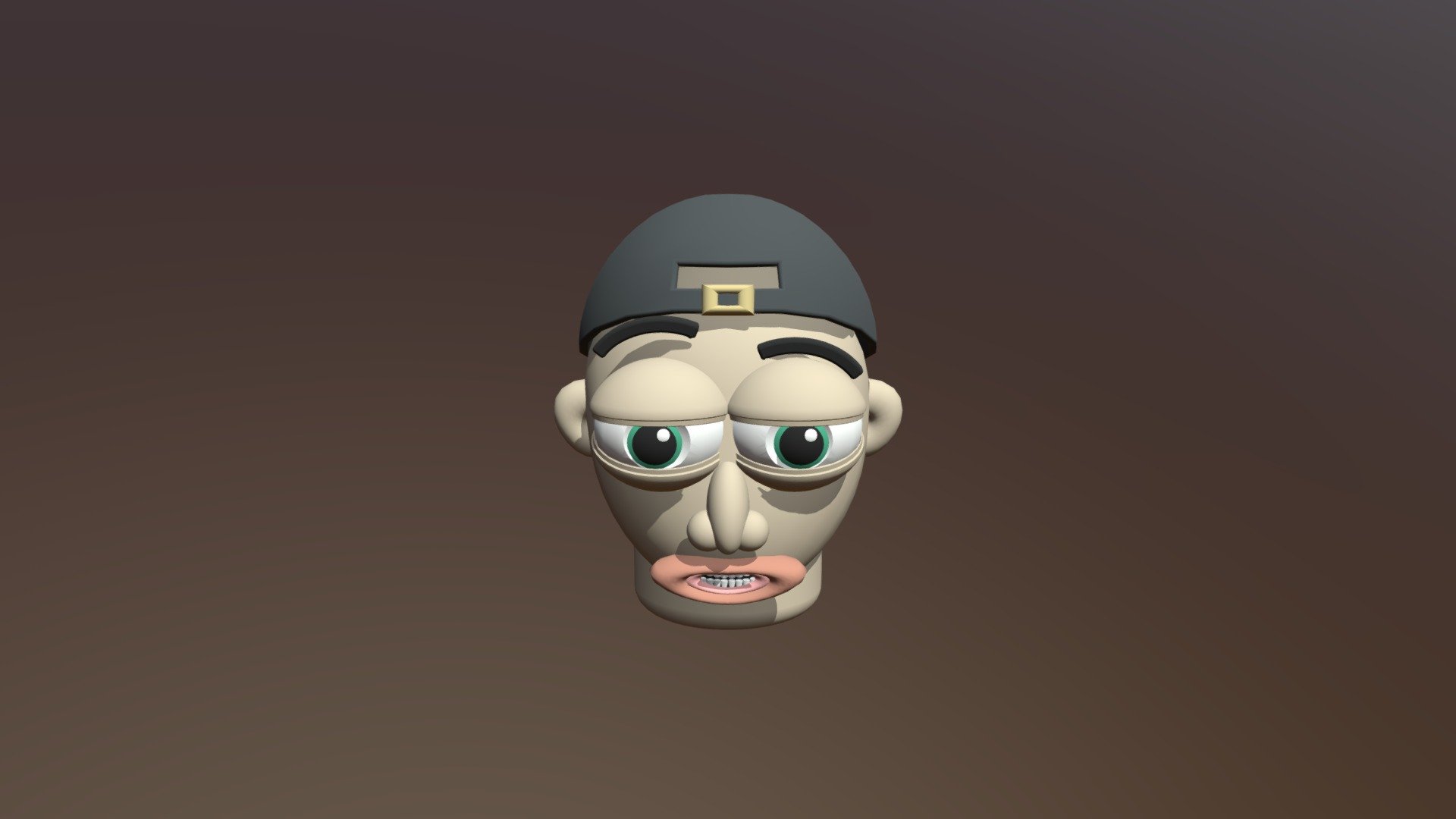 Ball Cap Guy - 3D model by nickgallergraphics [876d5fa] - Sketchfab