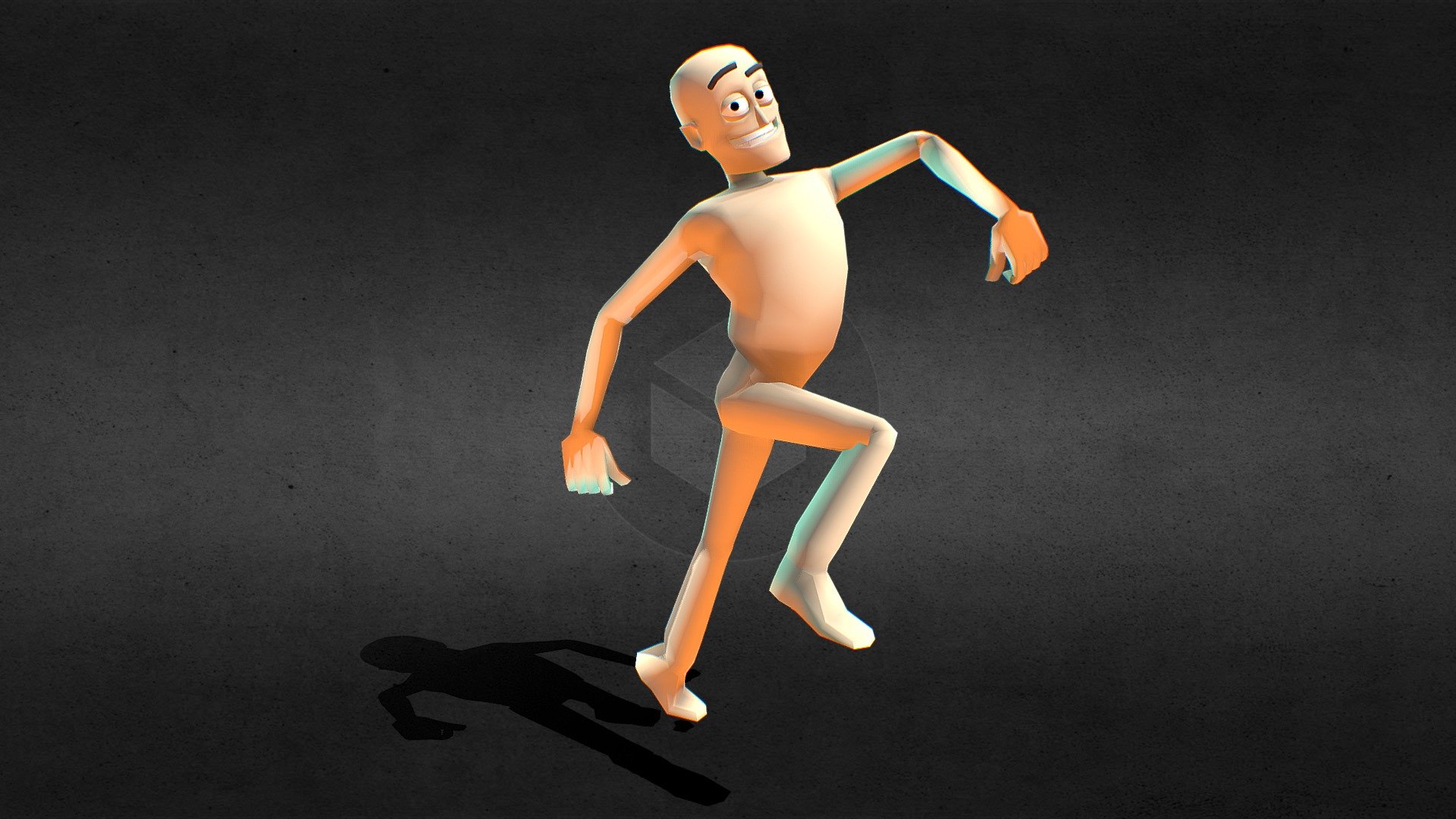 Max Walk Cycle Animation - 3D model by Ryley Burnett (@ryleyburnett ...