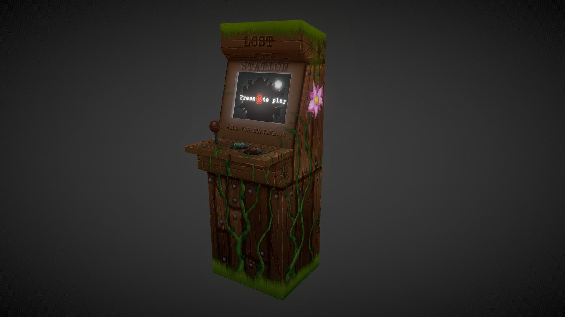 Arcade Box - Stylized Station Challenge - Download Free 3D model by ...
