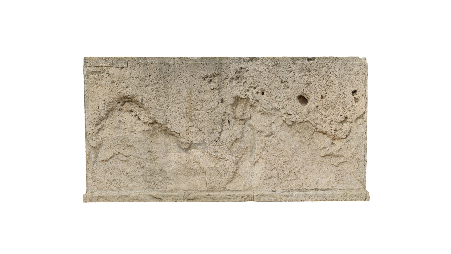 Kition temple graffiti (block 4) - 3D model by Ancient Mediterranean ...