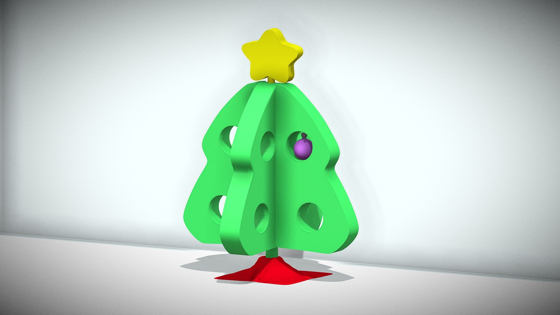Toddler Christmas Tree Toy - 3D model by spicyz (@spicyzz) [8770e67 ...
