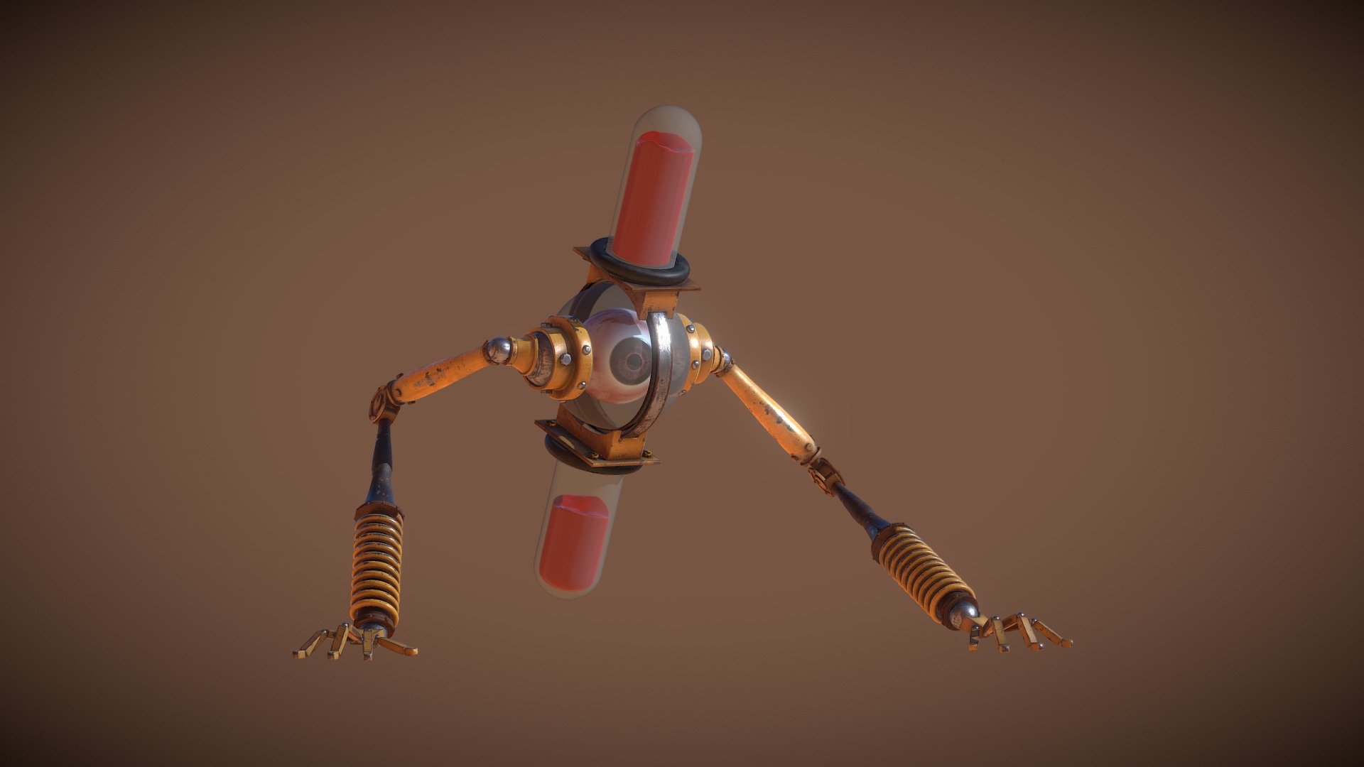 Eye Robot - 3D model by Lenniv [8771775] - Sketchfab