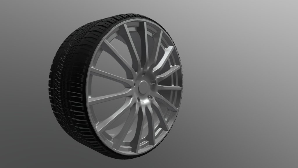 Wheel 04 - Download Free 3D model by PedroRB [8772237] - Sketchfab