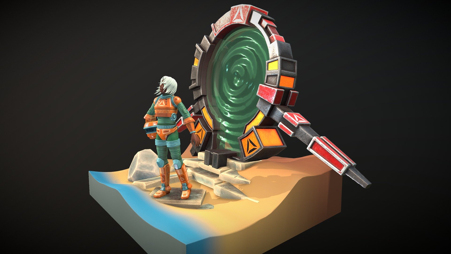 Portal Traveling :) - Download Free 3D model by Vetech82 [8772d82 ...