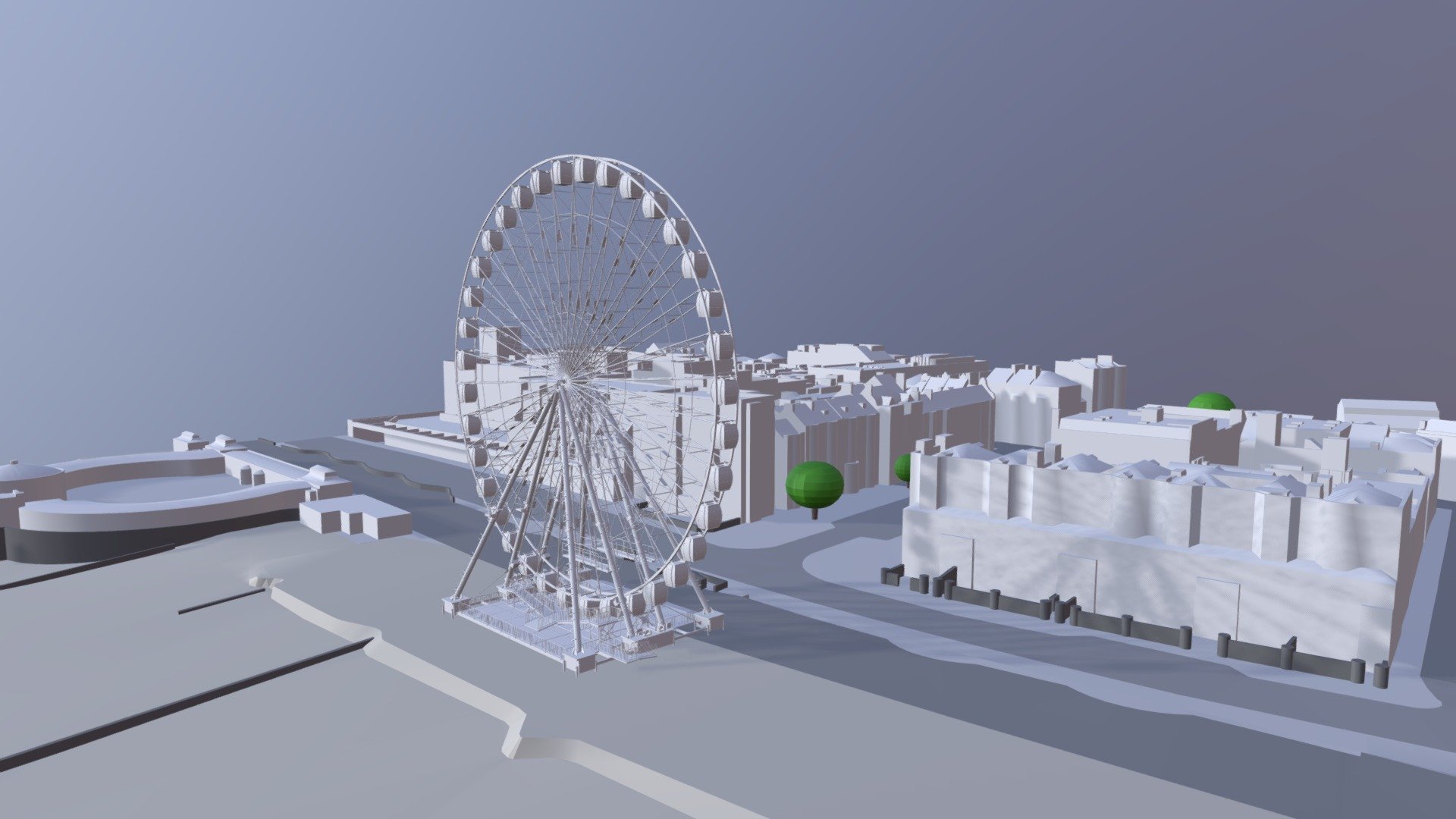 Worthing Observation Wheel - 3D model by Joanna James (@Joanna-James ...