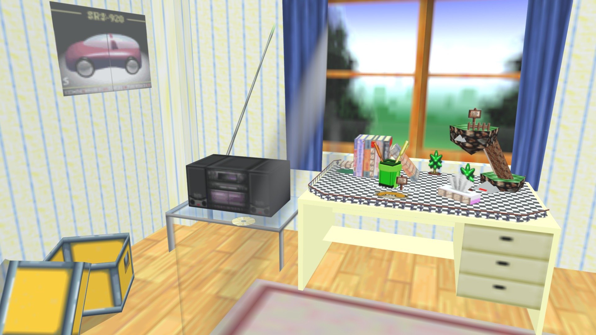 Nintendo 64 - Super Smash Bros - Bedroom - Download Free 3D model by H ...
