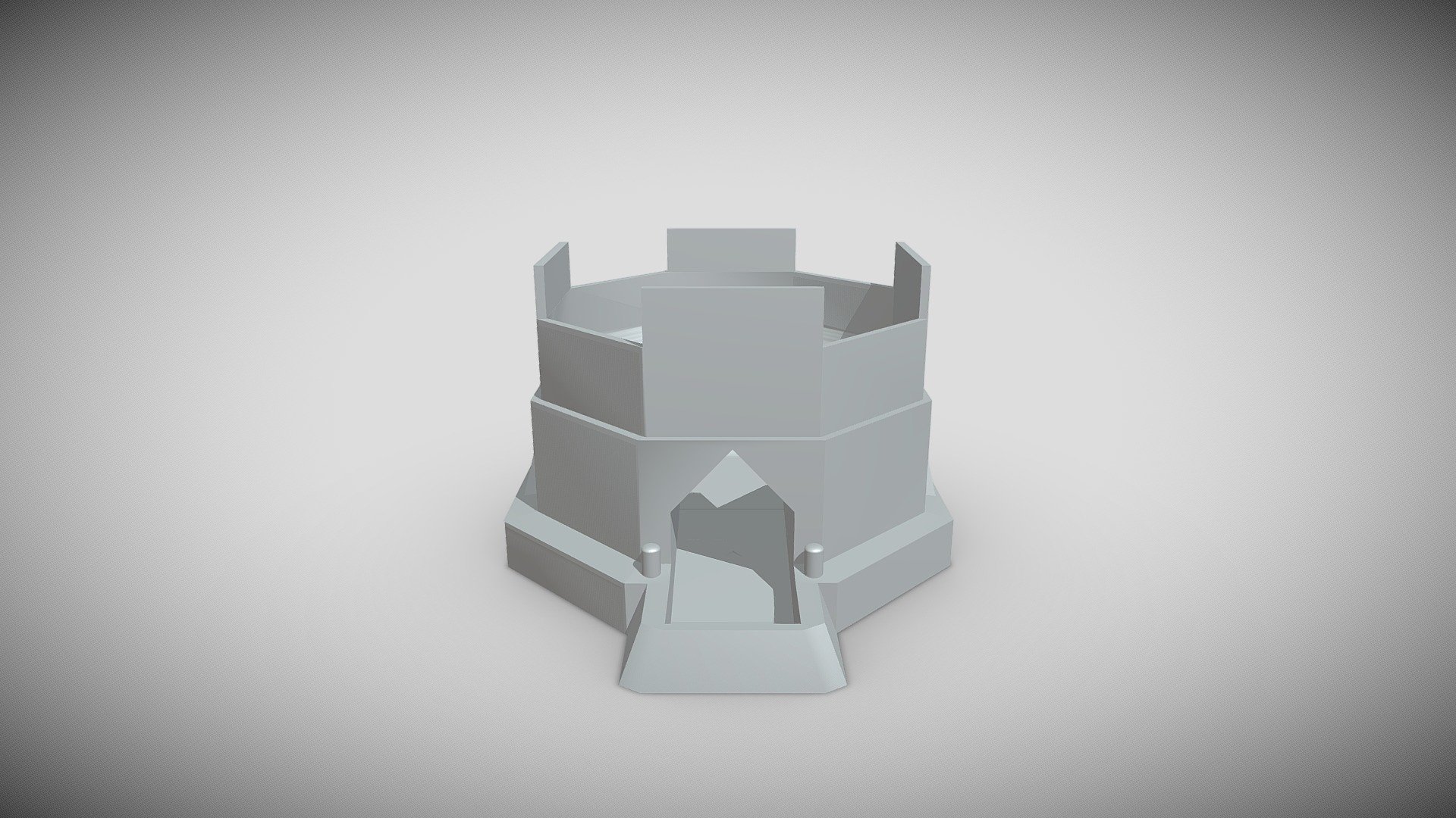dice tower - 3D model by ScottWilson [87755ed] - Sketchfab