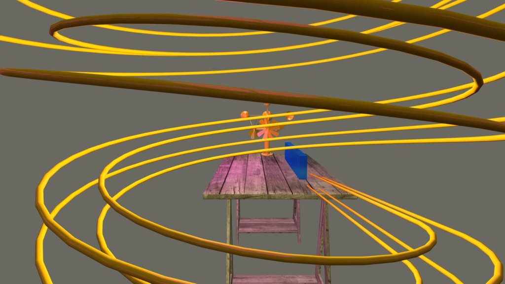 Chain reaction Scene: 1 - 3D model by Miguelangelo Rosario ...