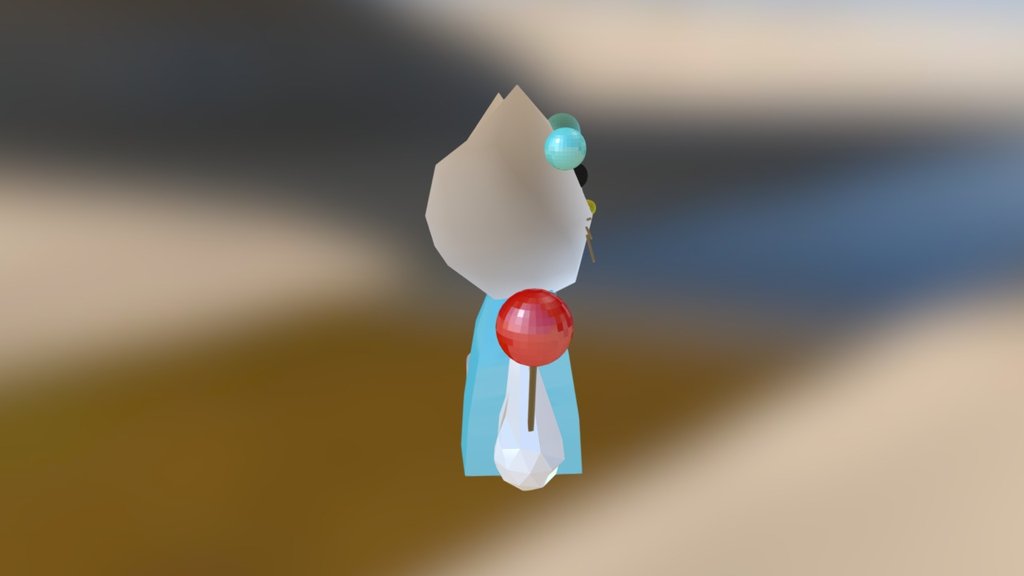 Hello Kitty - 3D model by yurimar [877658e] - Sketchfab