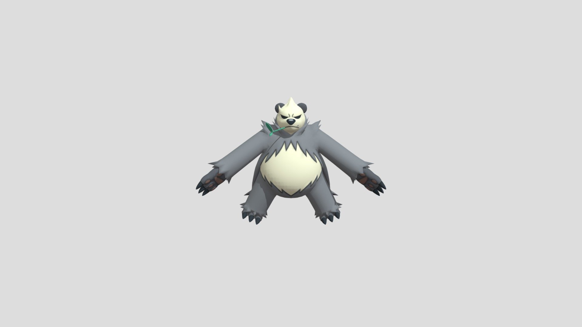 Pangoro - Download Free 3D model by nguyenlouis32 [877673c] - Sketchfab