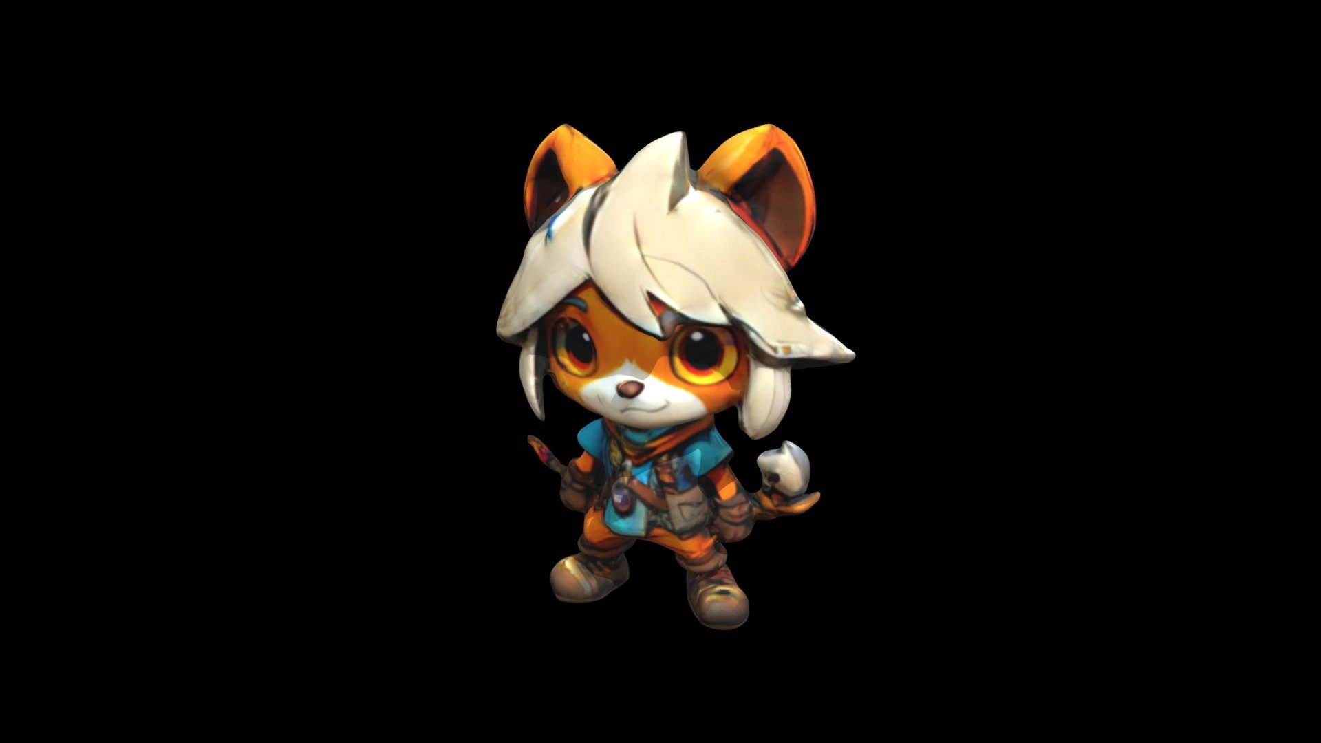 Bear protagonist from a graphics art - Download Free 3D model by klrxyz ...