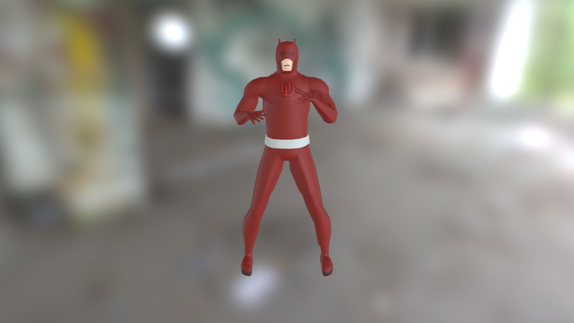 daredevil - 3D model by mariops [877870c] - Sketchfab
