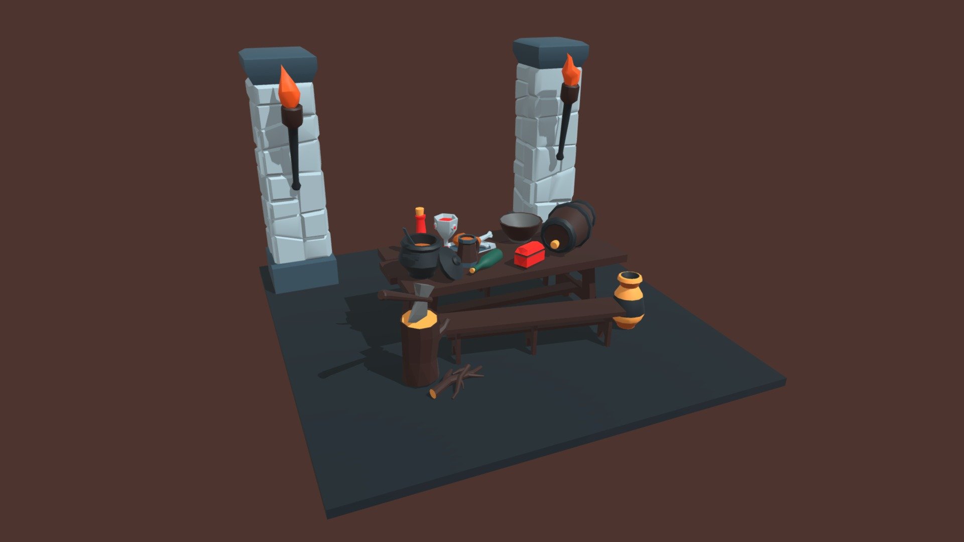 Props - Download Free 3D model by djcarson [8779290] - Sketchfab