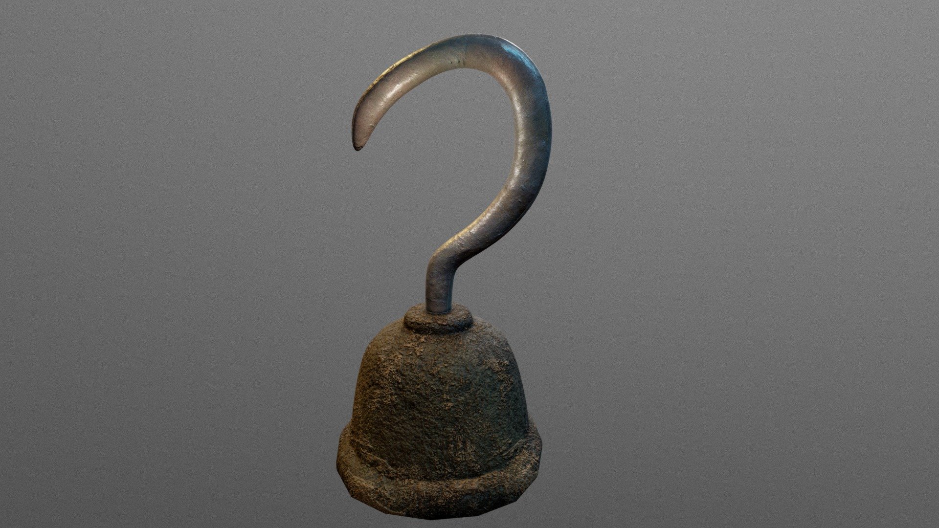 Pirate Hook - Download Free 3D model by Jonathan Smith (@Jonathan3D ...