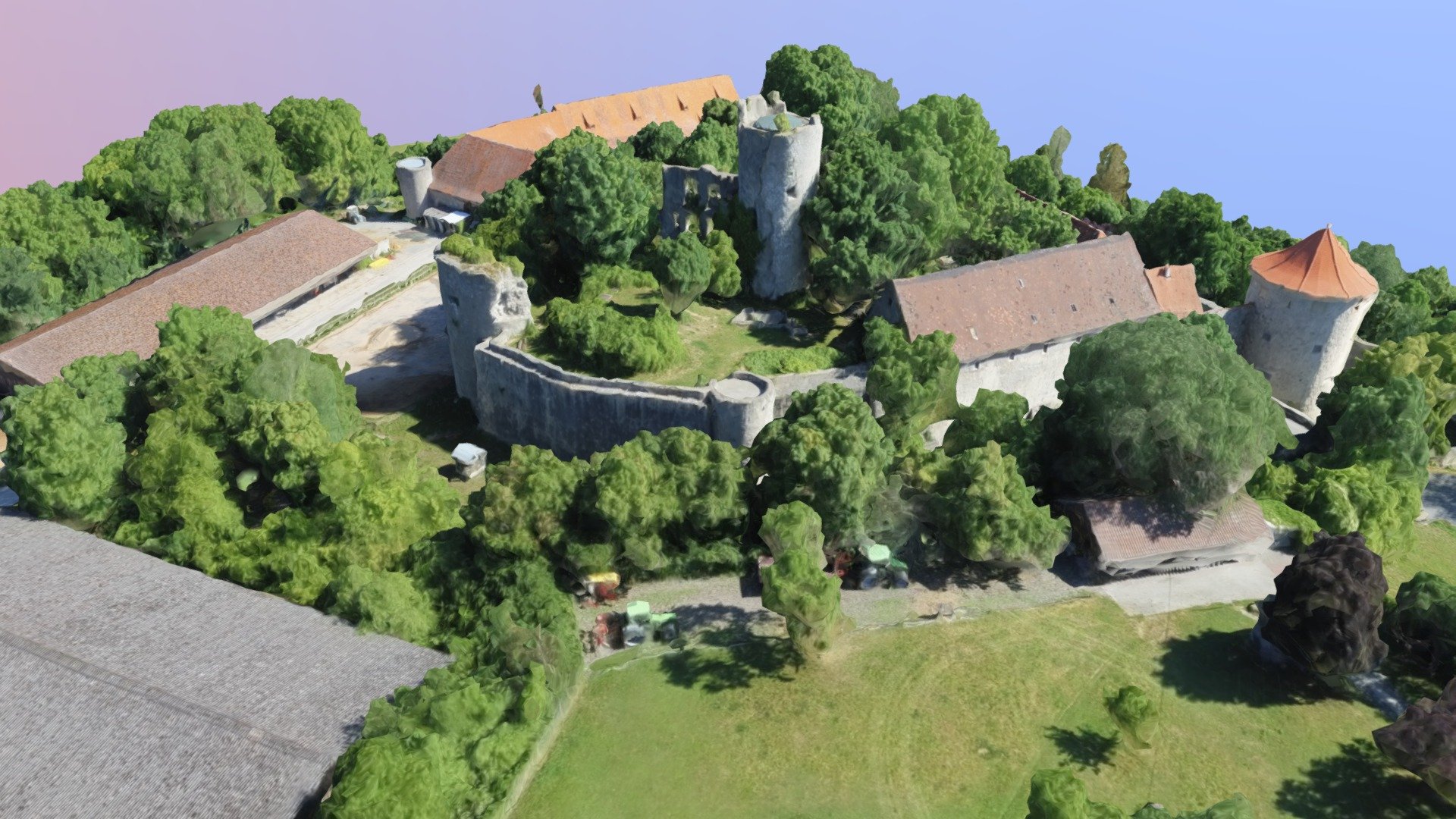 Burg Neuhaus 3_simplified_3d_mesh - 3D model by hausch [8779ead ...