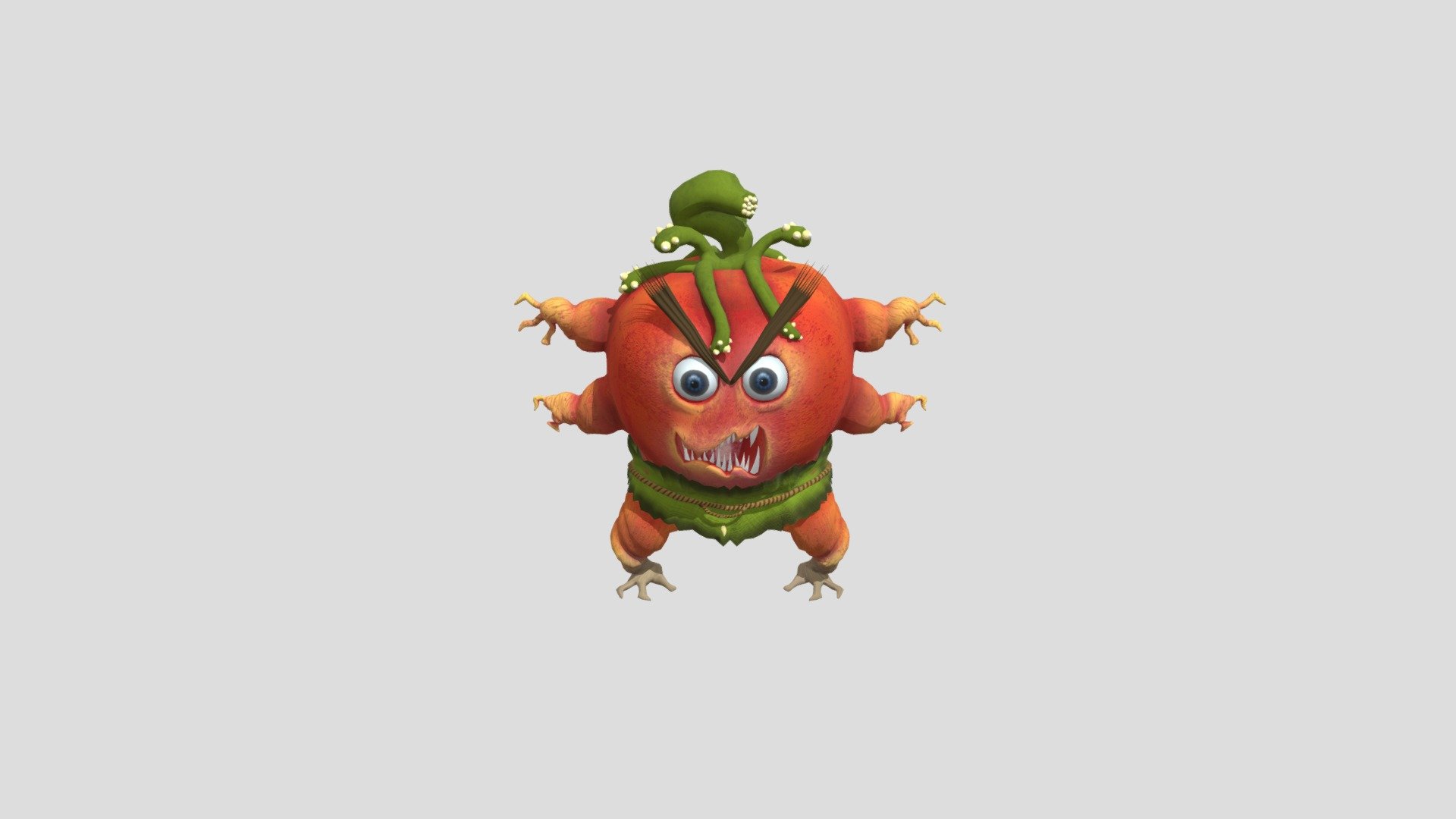 Humanoid Apple - 3D model by creative.avl [8779fba] - Sketchfab