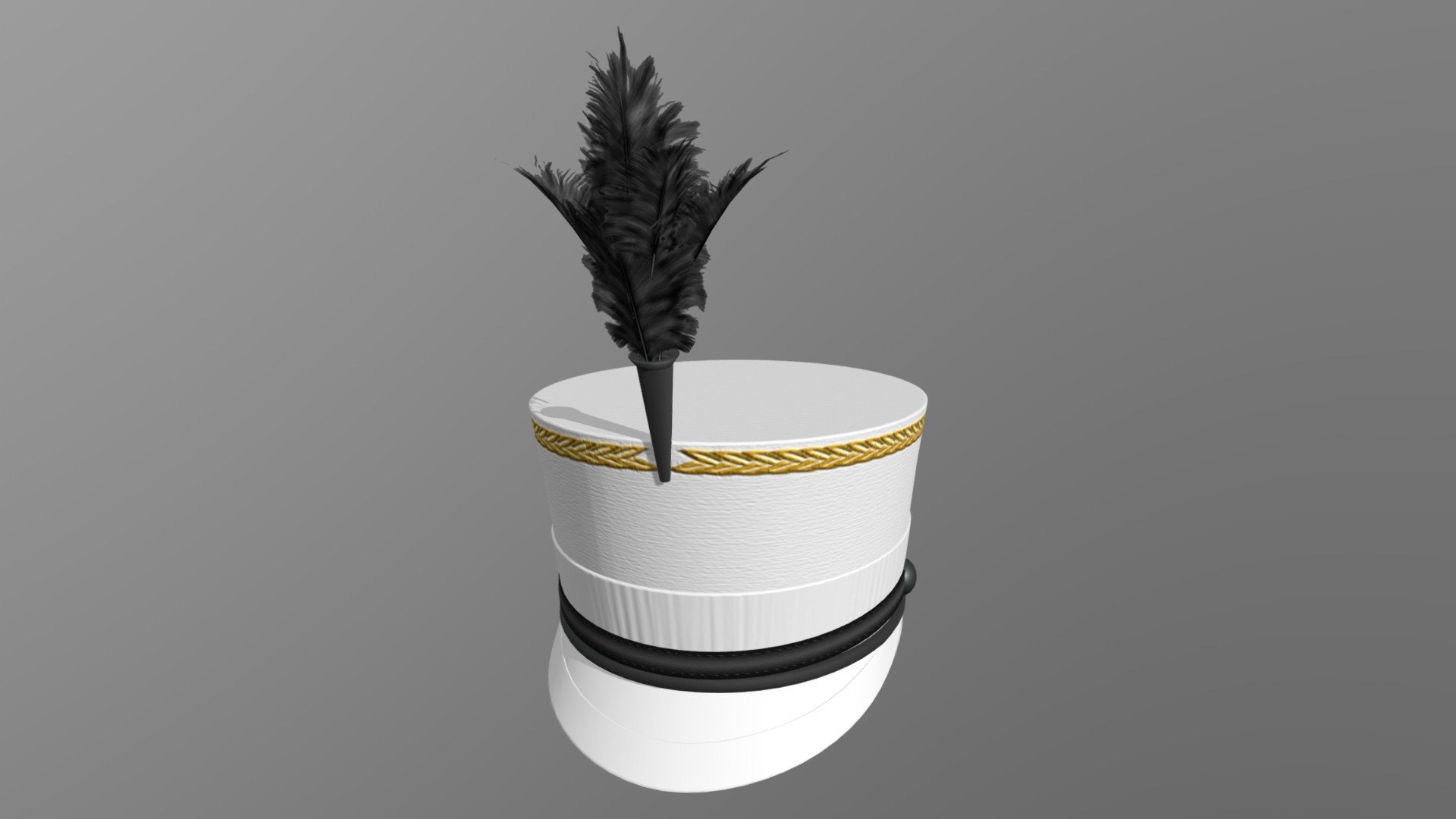 Shako Hat (White) - Buy Royalty Free 3D model by shimtimultimedia ...