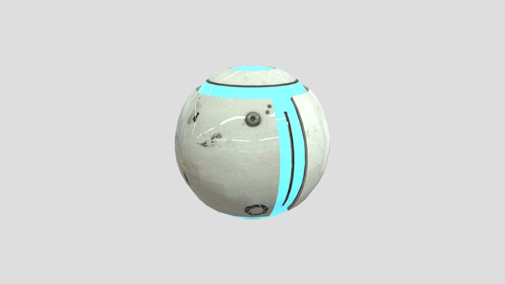 Portal 2 Edgeless Safety Cube - Download Free 3D model by Octane reboot ...