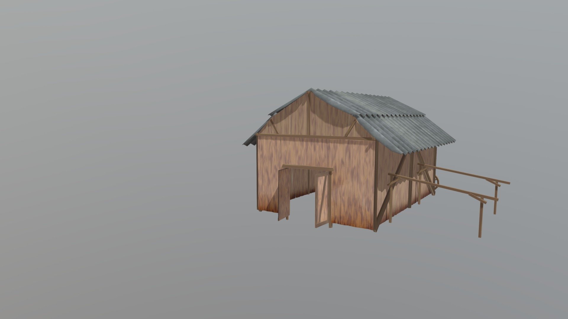 BARN - 3D model by Agony (@doven) [877a550] - Sketchfab