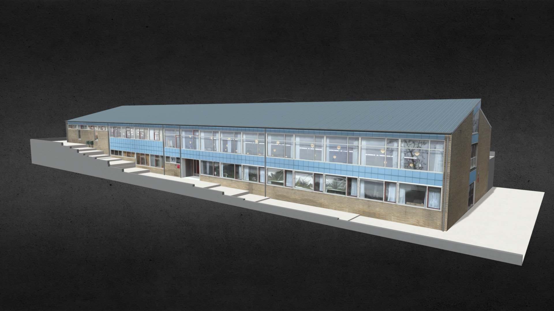 Modern European Building 05 - 3D model by nuralam018 [877c100] - Sketchfab