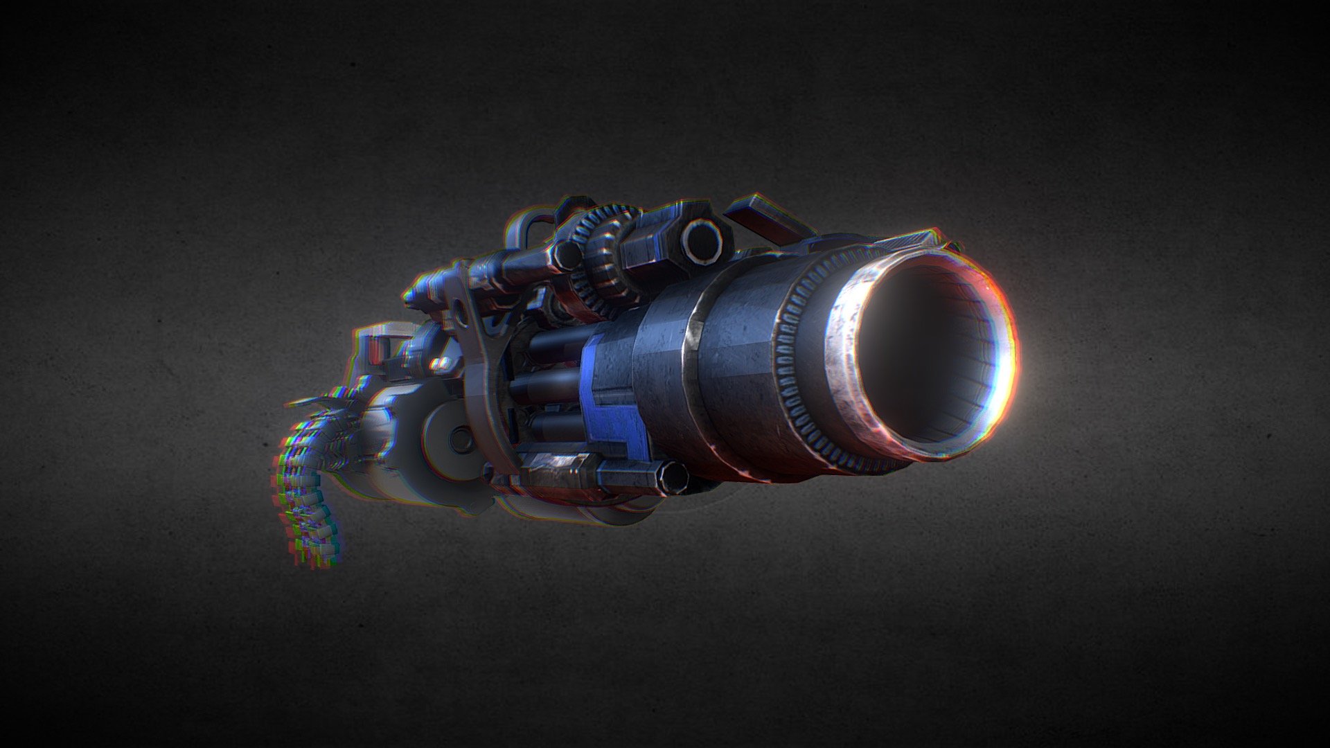 Plasma Minigun - Download Free 3D model by ThreadedMetal [877c276 ...