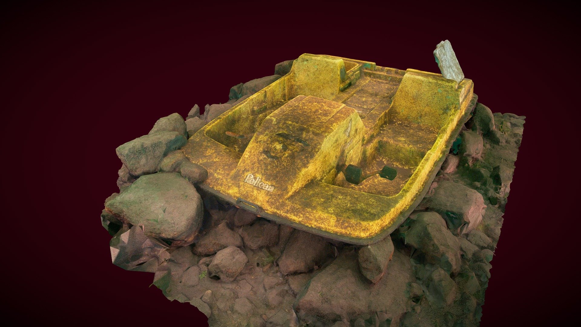Paddle Boat with 3DF Zephyr - 3D model by Roger Lacasse (@rlacasse67 ...