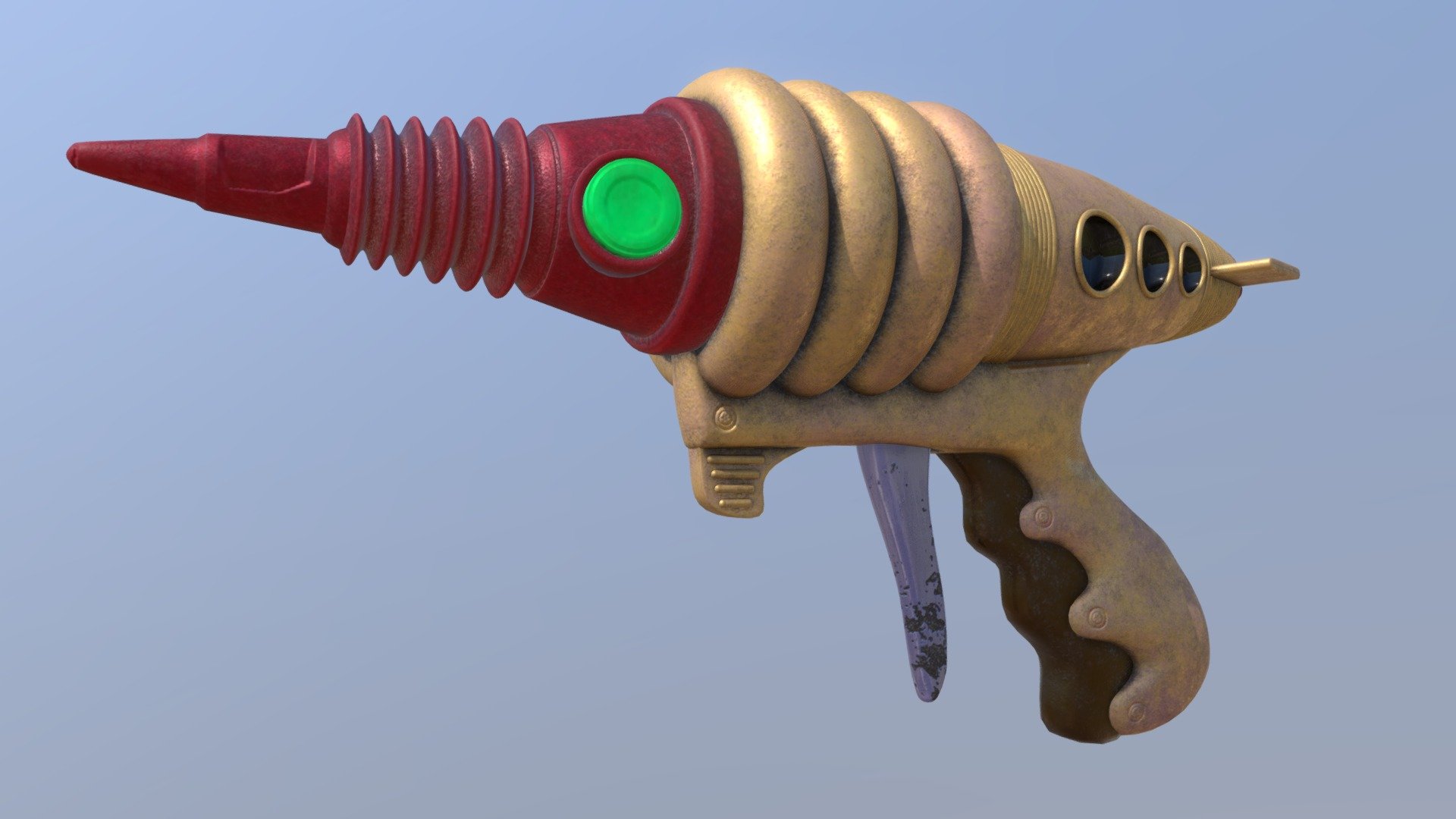 Vintage Ray Gun - 3D model by Ben Chapman (@BenChapman) [877f859 ...