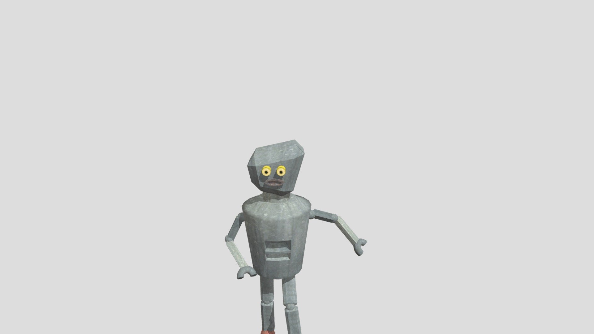 Robot 3D animation character - 3D model by glancl123 [878054f] - Sketchfab