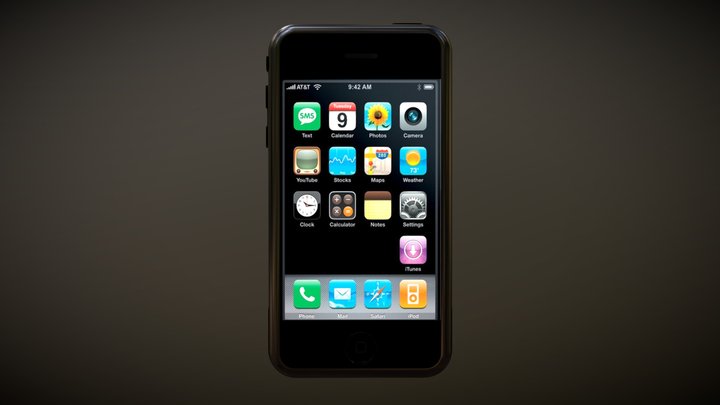 Iphone 3D models - Sketchfab