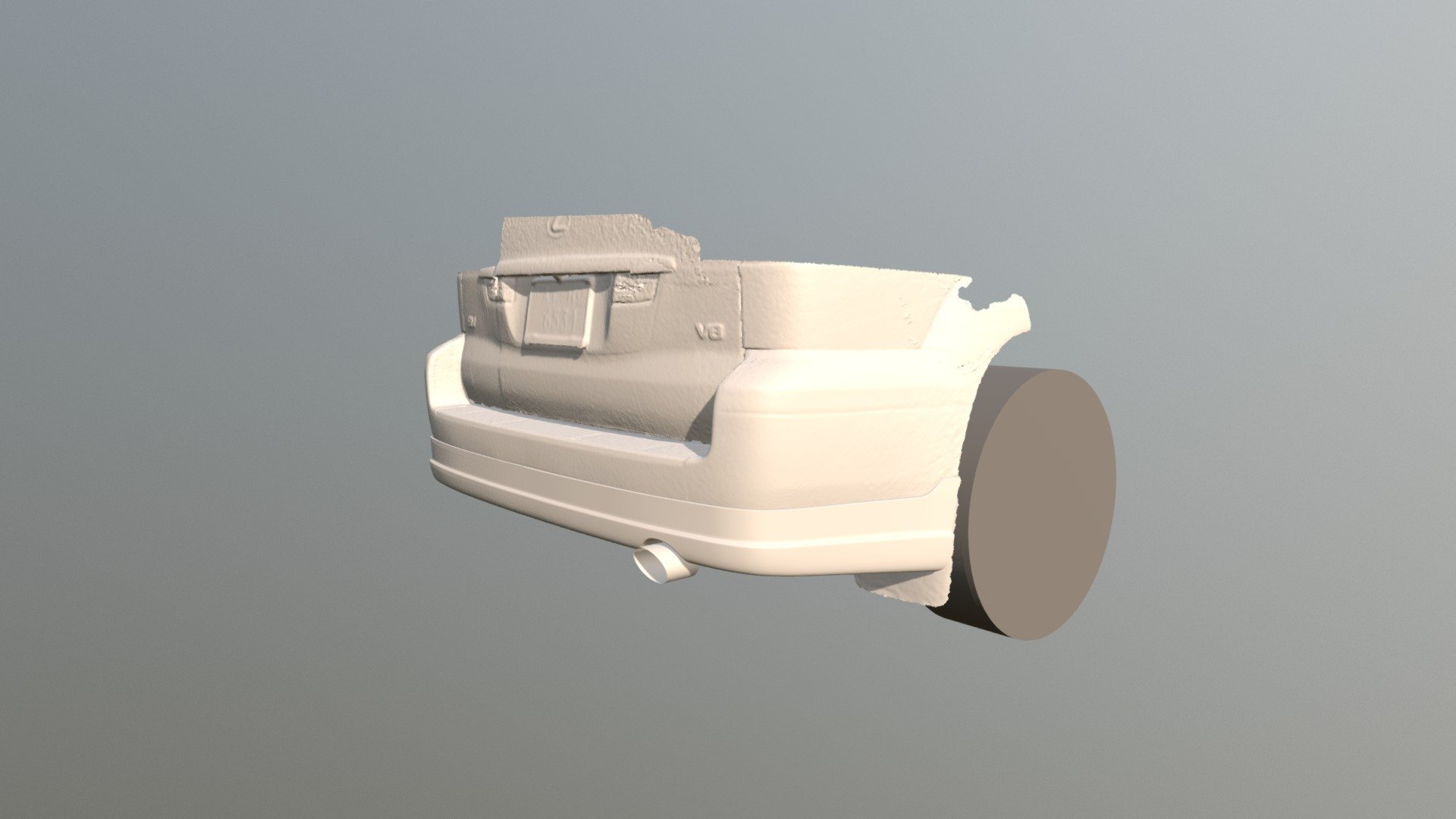 GX rear - 3D model by vftuning [8782c21] - Sketchfab
