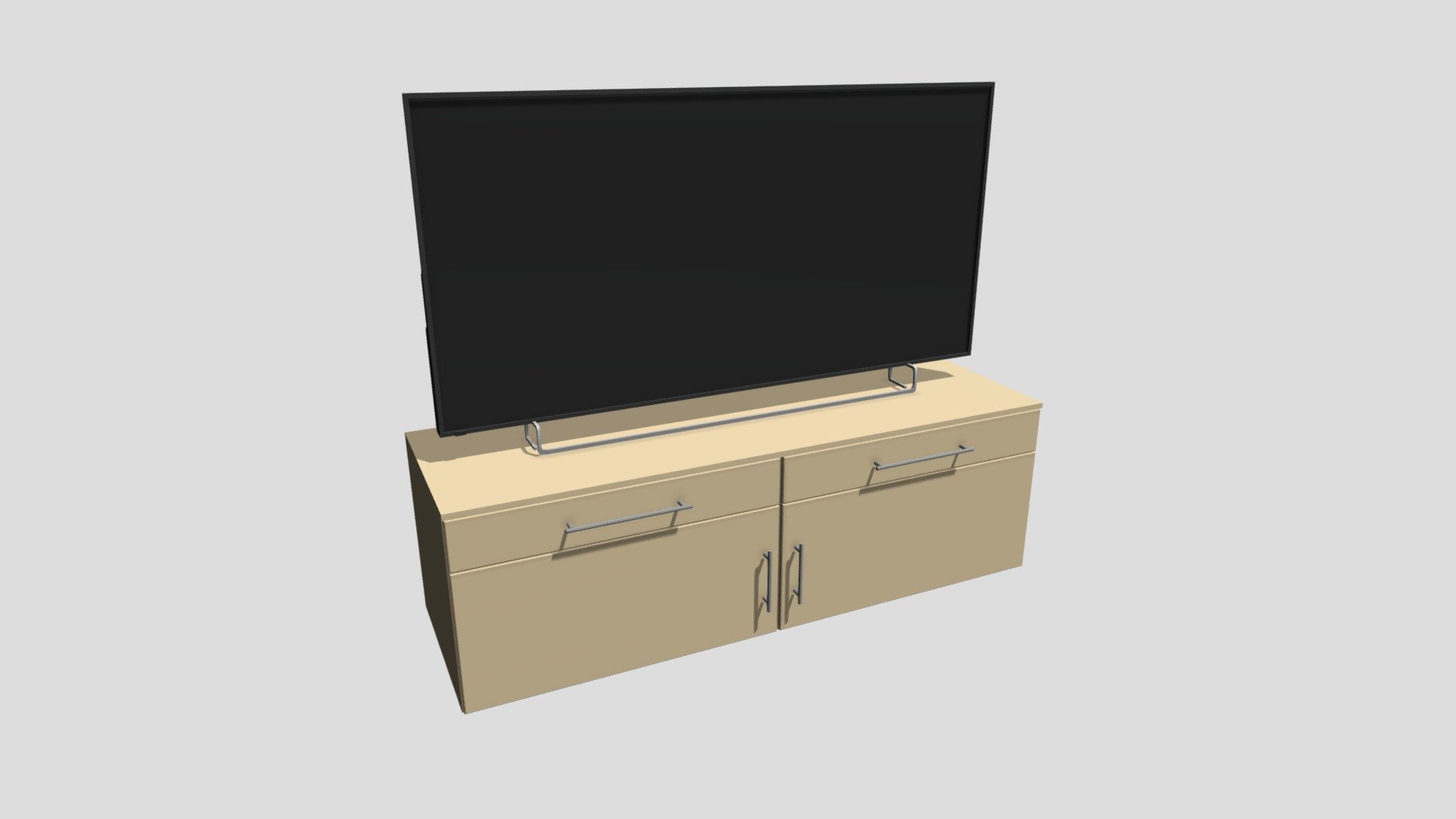 TV set - 3D model by Amaya1337 [87831e2] - Sketchfab