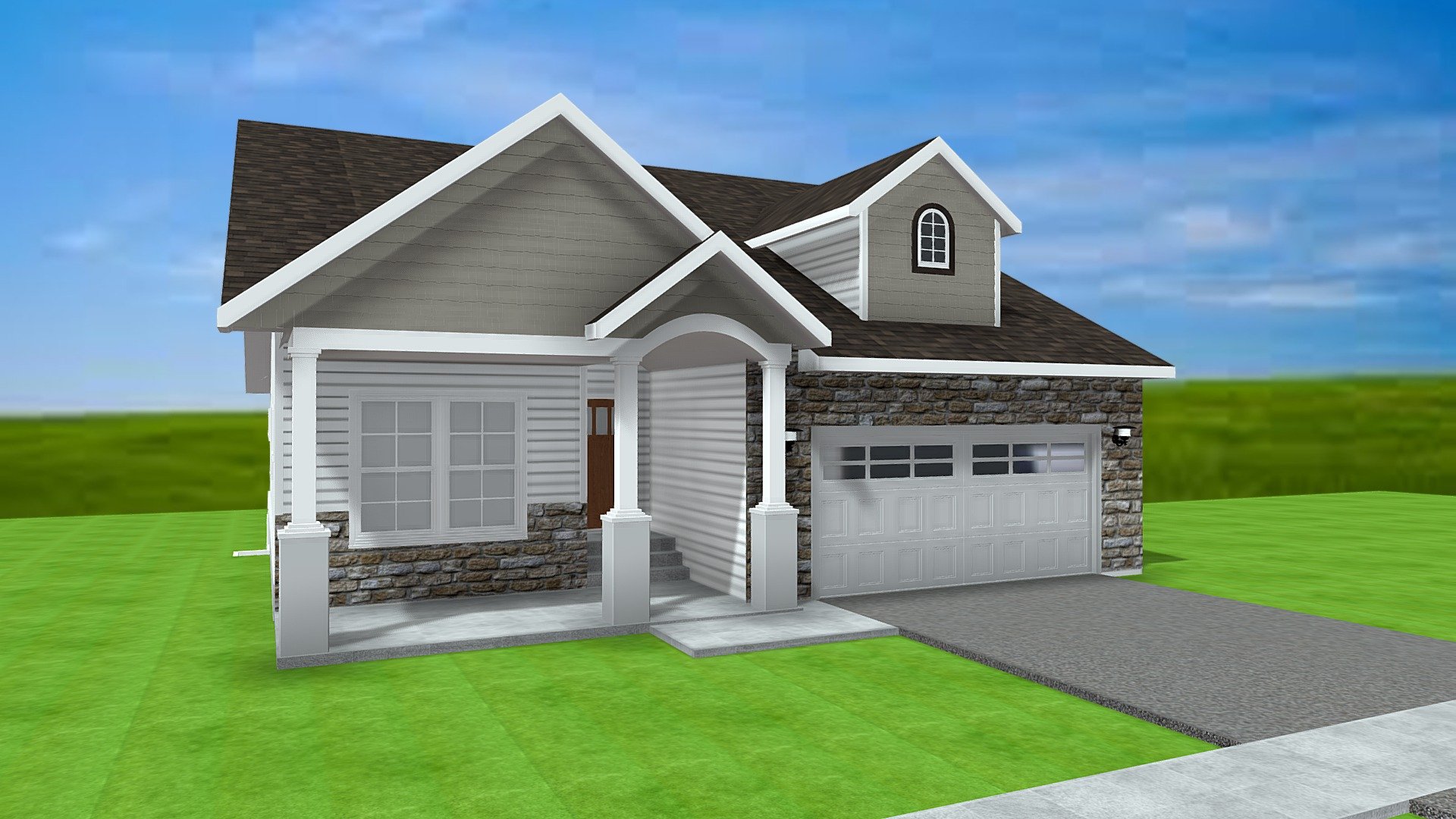 Venezia 2 - 360 spin model of 3D house - 3D model by Render3DQuick ...
