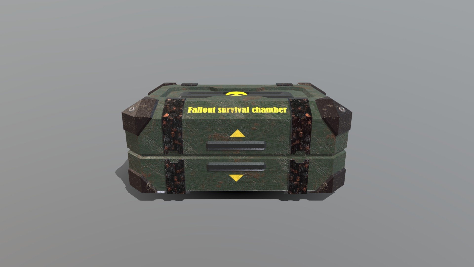 Cold War civil fallout survival box - 3D model by JohnnyDu [8783713 ...