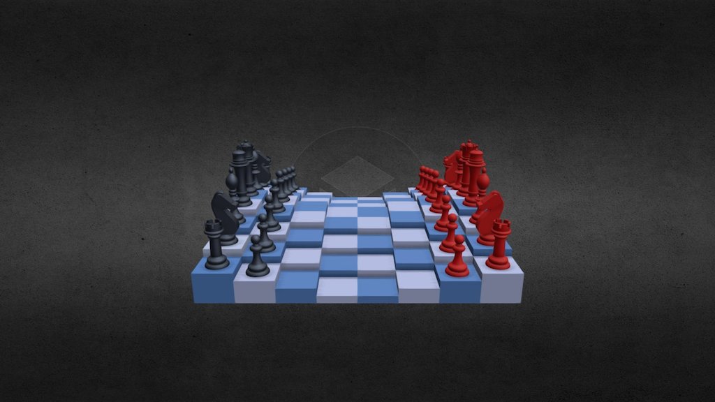 Multi Level Chess - 3D model by Josephm [8783a6a] - Sketchfab