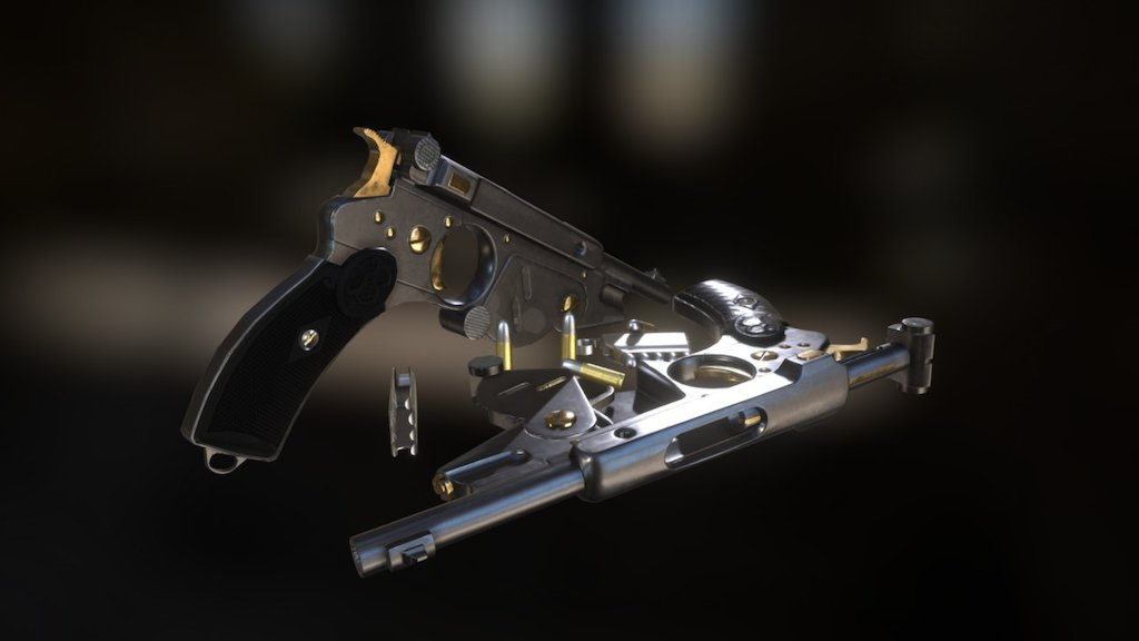Bergmann no 2, 1896 - 3D model by streamdream [8784940] - Sketchfab