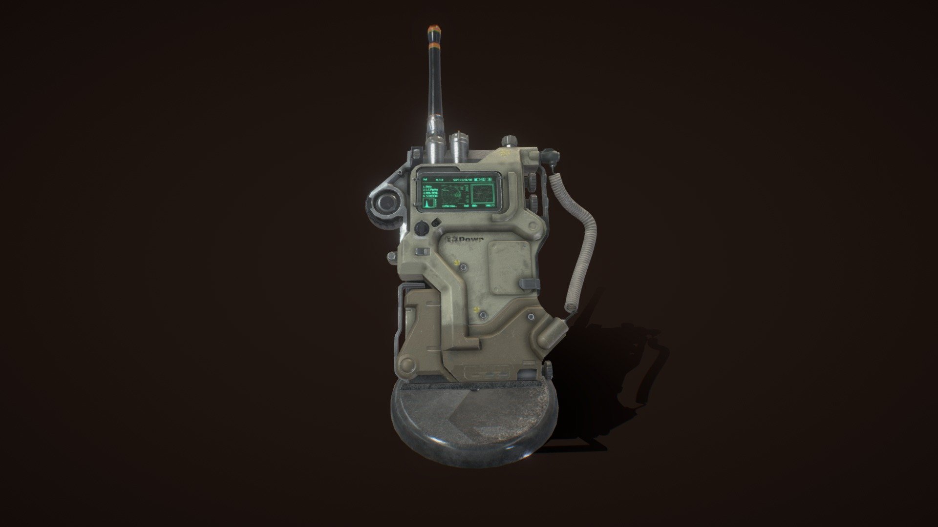 Radio Device - 3D model by Ivan_Mysuchenko (@willowokhame) [87849a2 ...