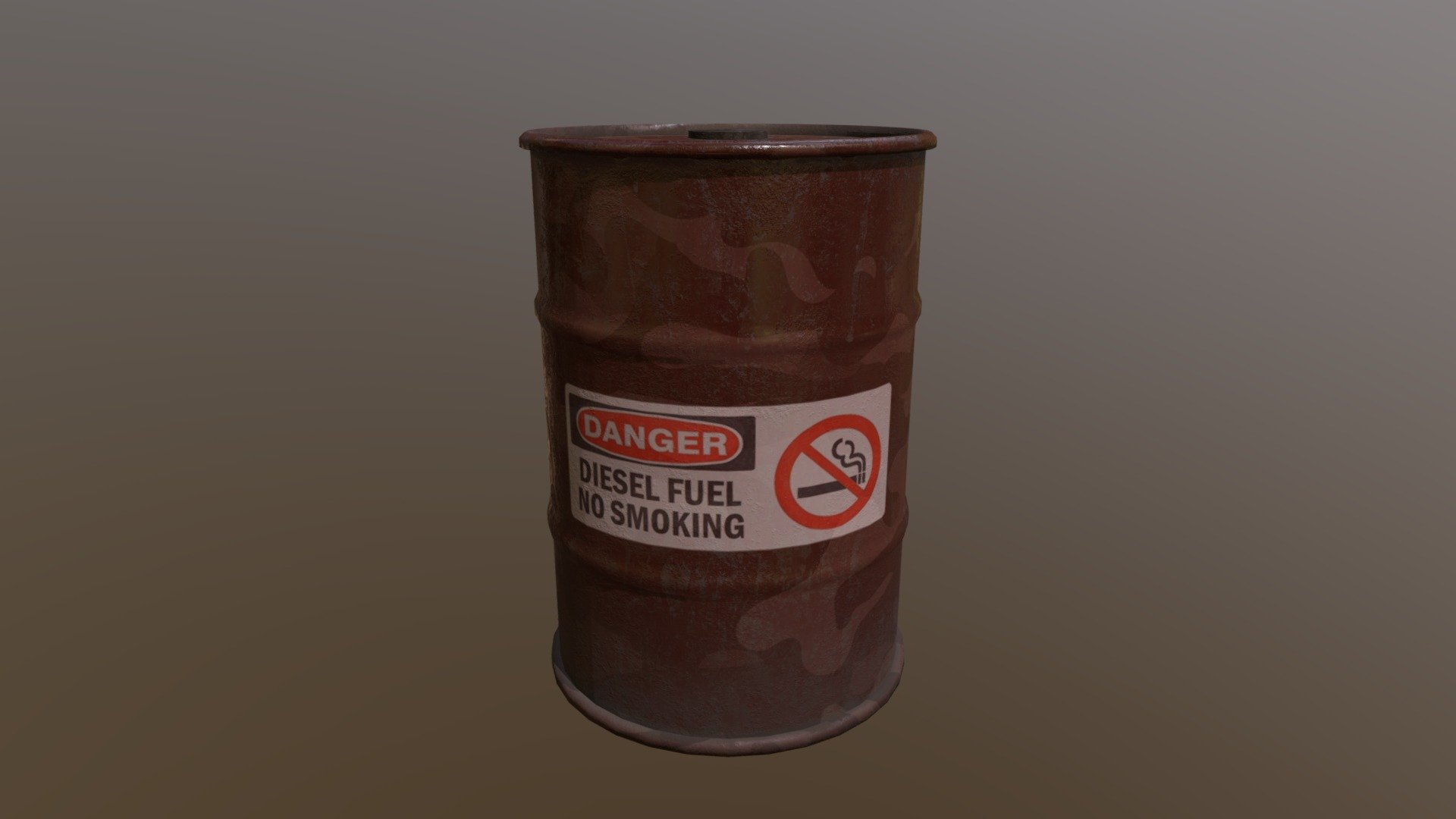 Army Fuel Barrel (Ready for Unreal Engine) - Download Free 3D model by G4AGamingLabs [87859e0 ...