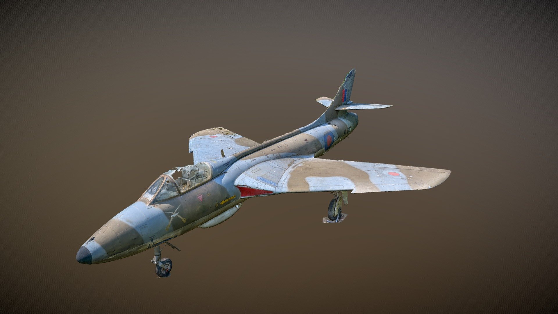 Hawker Hunter - Buy Royalty Free 3D model by blackfirefilms [87861a3 ...