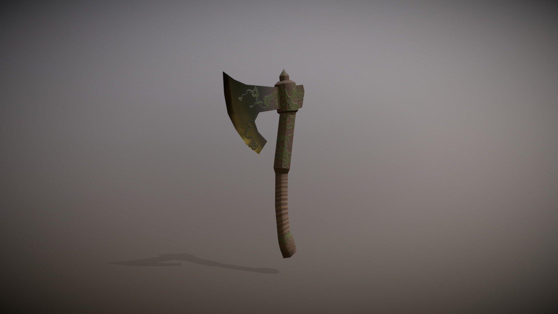 Texture Painting an Axe - 3D model by Alaric M Powell (@KirinDark ...