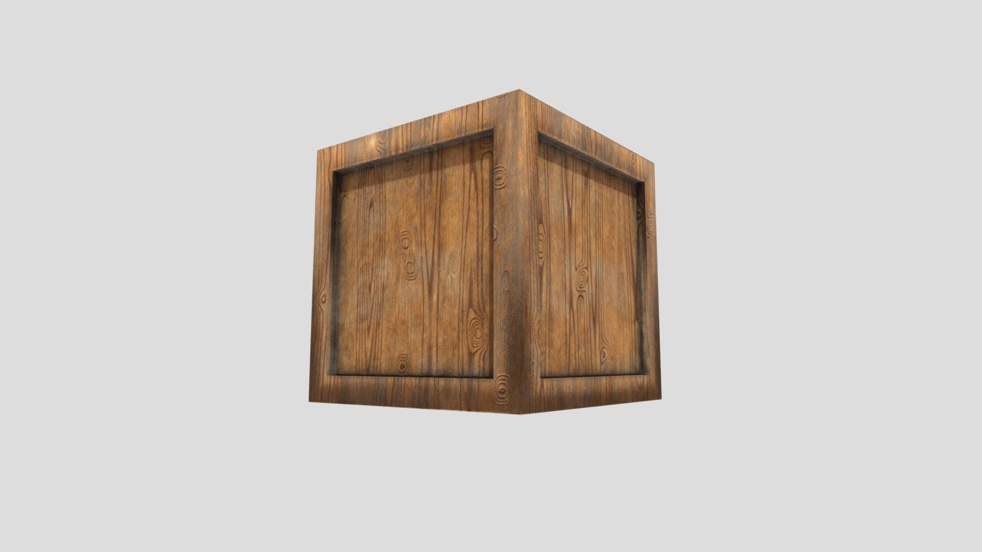 wood box - 3D model by tiantian0910 [8787eb0] - Sketchfab
