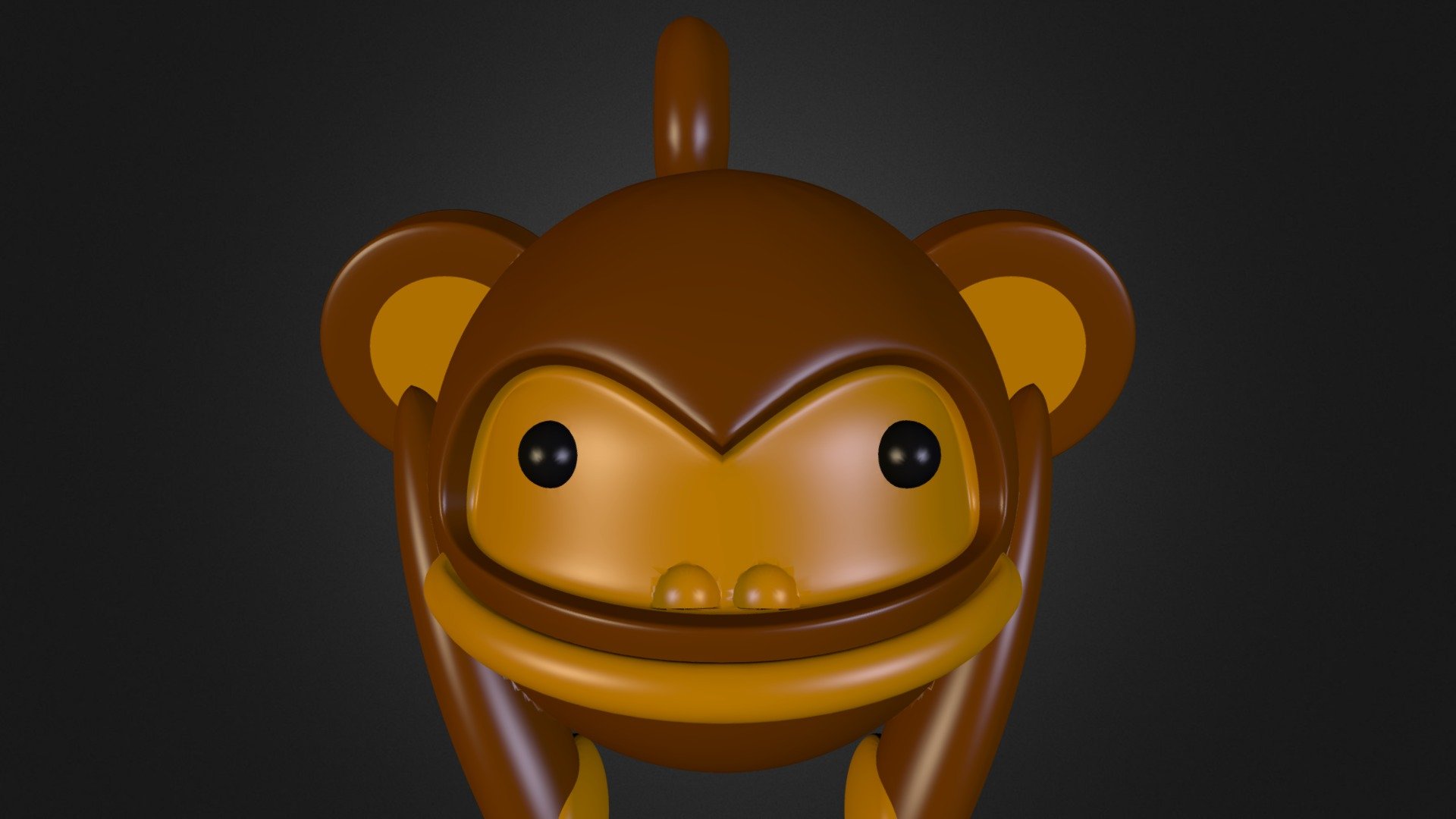 Monkey - 3D model by Poplen [8788847] - Sketchfab