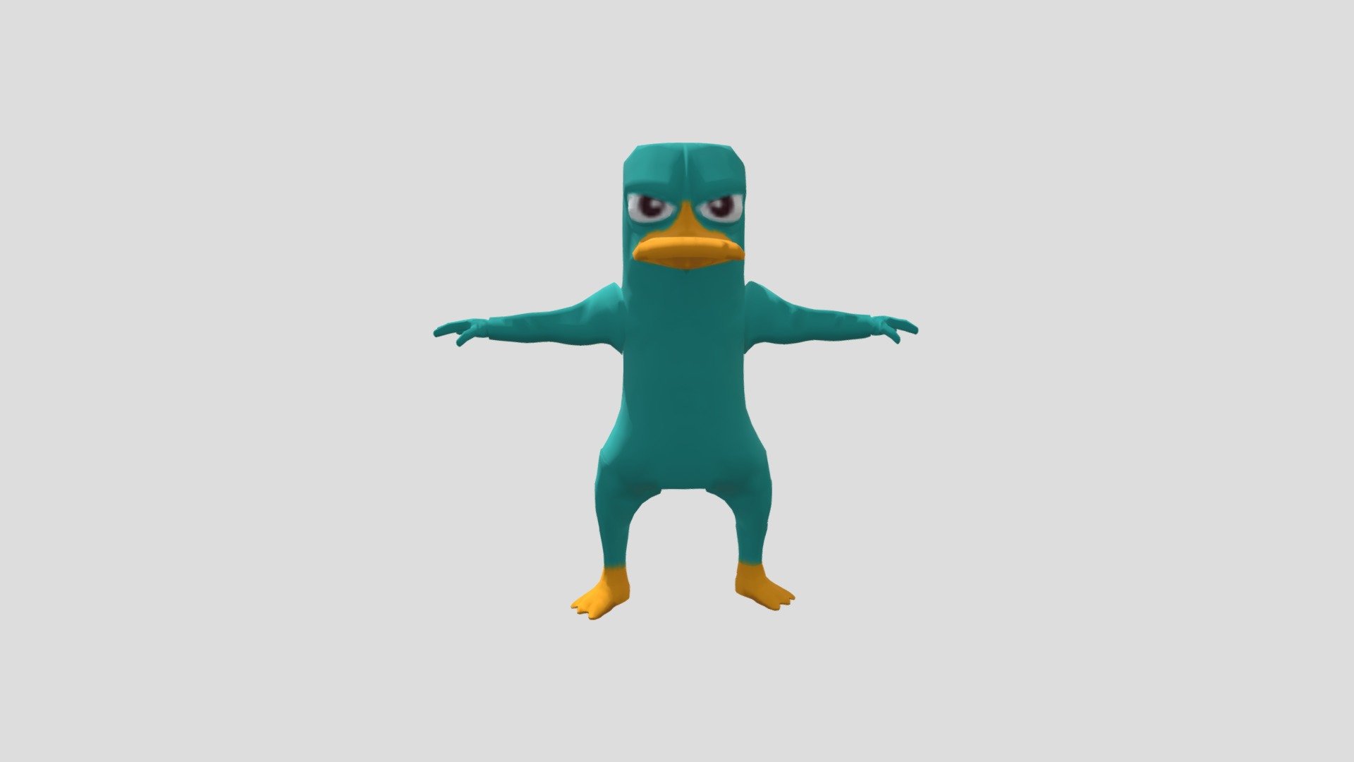 Perry The Platypus Roblox - Download Free 3D model by mlg disney ...