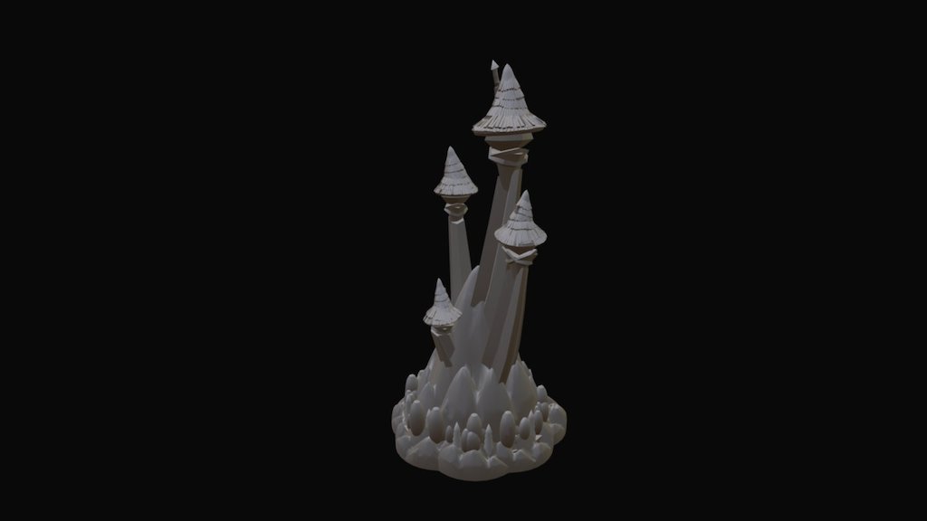 WIZARD'S TOWER - 3D model by Sakis Otravez Gaitanos (@gaiotravez ...
