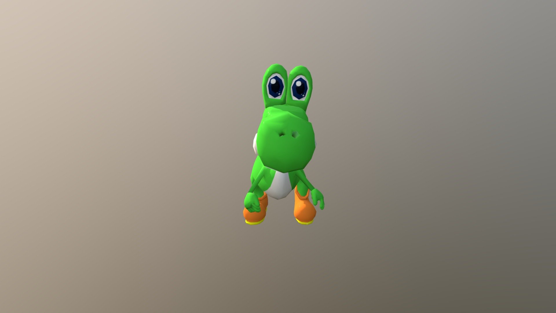 Yoshi Walking - 3D model by AprilChan_n [878a3e8] - Sketchfab