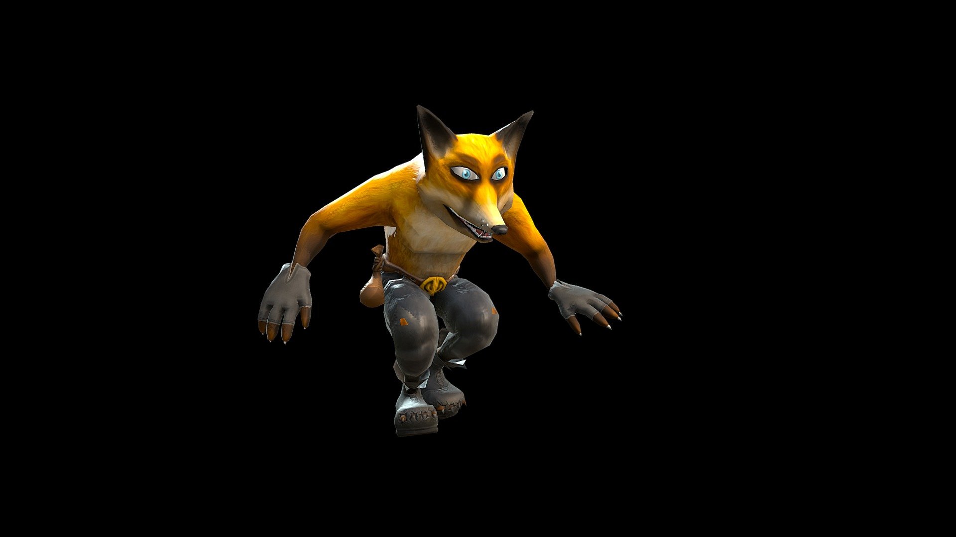 Foxter - 3D model by Alekv [878b457] - Sketchfab